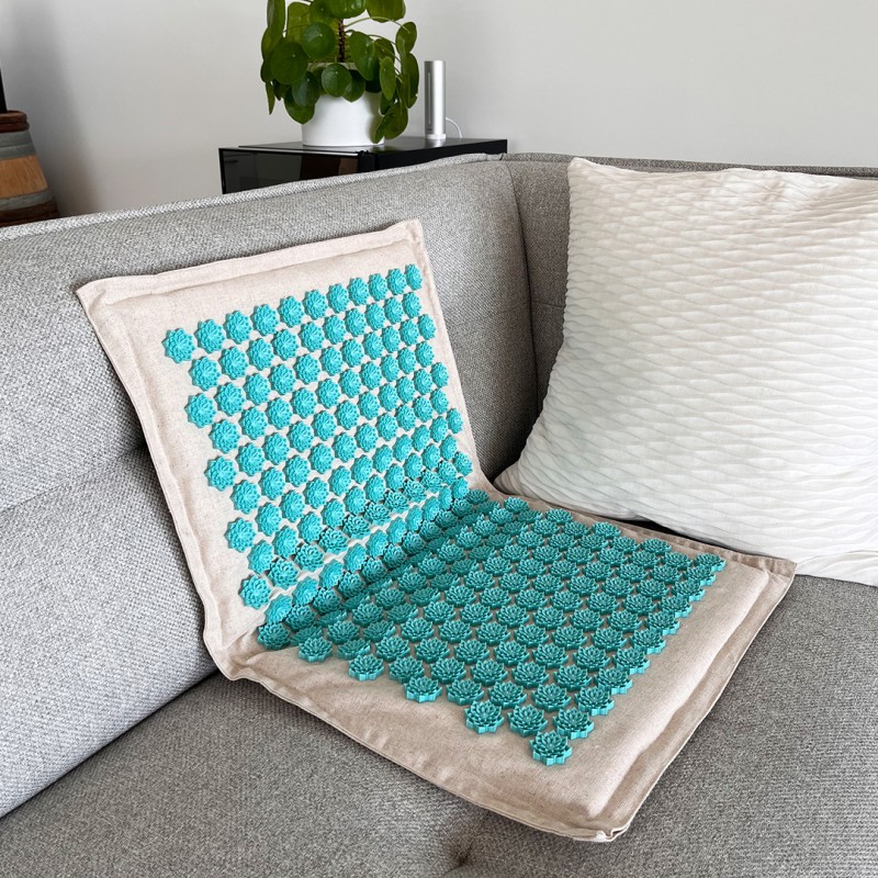 Acupression Zen Flower Tapis d'acupression avec Sac de transport